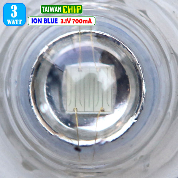 HPL 3W Led 475nm 480nm Ion Blue Biru Ion Lampu Led Strobo Senja Kota D ...