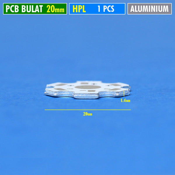 PCB HPL 20mm LED HPL 1W 3W 5W Aluminium Star PCB Plate DIY Praktikum S ...