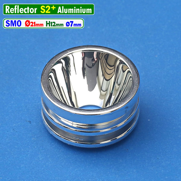 DIY Reflektor S2+ SMO Smooth Reflector Aksesori Senter Led S2 Plus Men ...