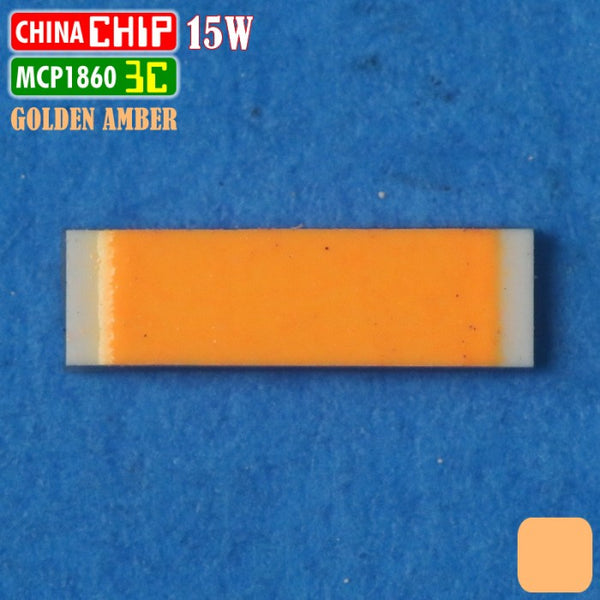 Chip LED 1860 15W 3C Amber MCP CSP HeadLight DayMaker Projie Dakar 9V ...