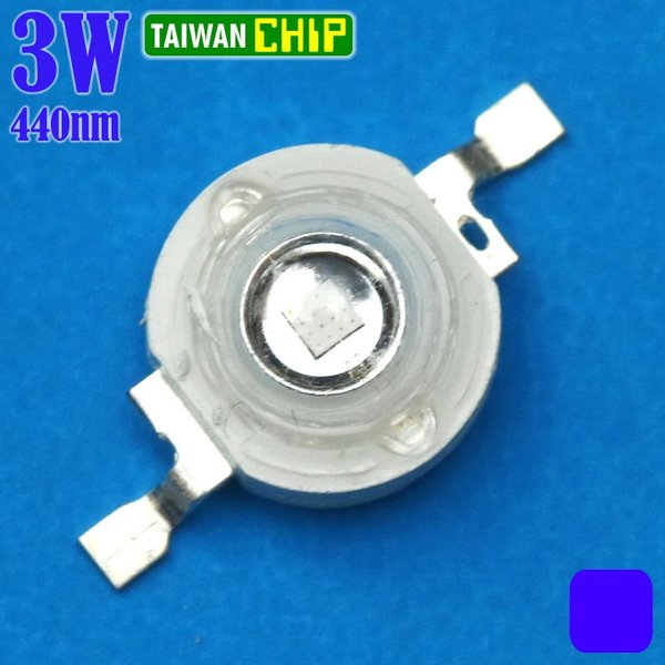 HPL 3W 435nm 440nm ROYAL BLUE LED Tanaman 40-50lm Taiwan Chip 45 mil ...